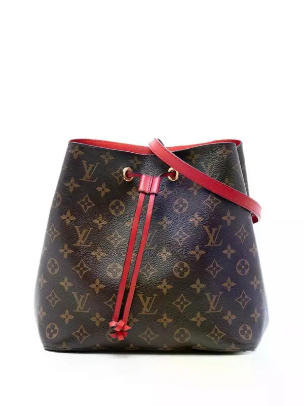 LOUIS VUITTON 2018 Monogram Neonoe Mm Bucket Bag - Brown