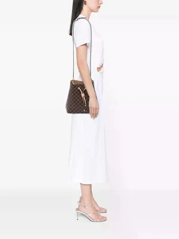 LOUIS VUITTON 2019 Damier Ebene Neonoe Mm Bucket Bag - Brown