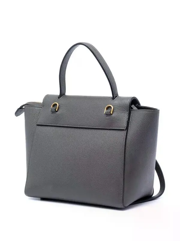 Celine 2019 Nano Grained Calfskin Belt Bag - Grey