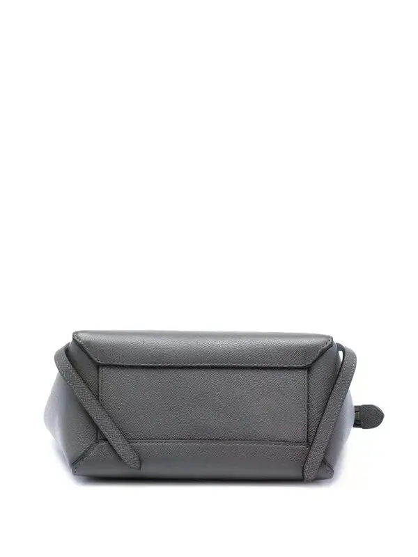 Celine 2019 Nano Grained Calfskin Belt Bag - Grey
