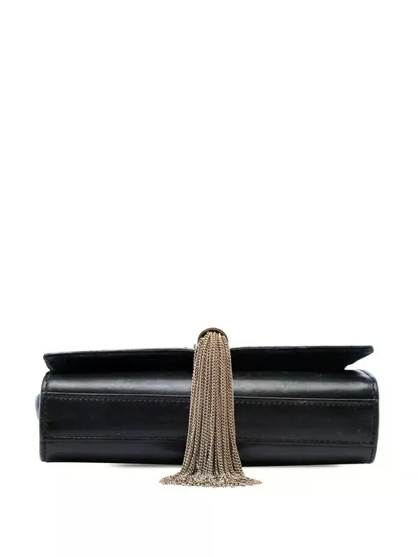 Saint Laurent Small Monogram Kate Tassel Crossbody Bag - Black