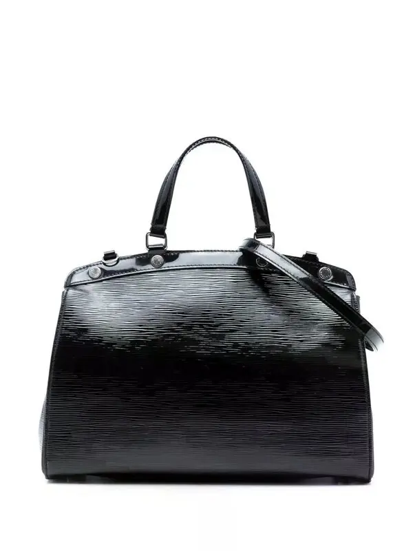 LOUIS VUITTON 2012 Electric Epi Brea Mm Satchel - Black