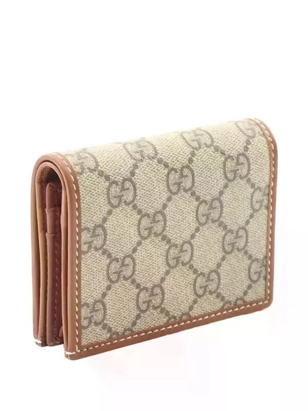 Gucci 2016-2026 Gg Supreme 1955 Wallet Small Wallets