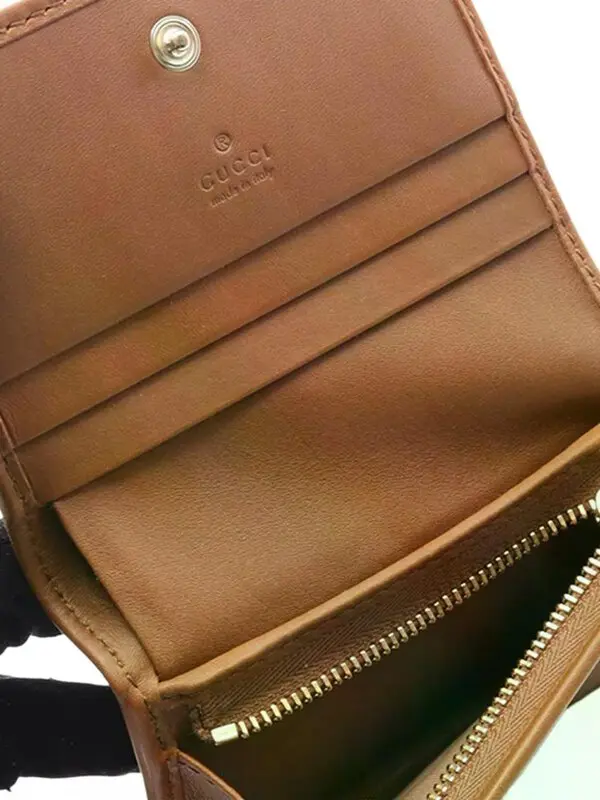 Gucci 2016-2026 Gg Supreme 1955 Wallet Small Wallets