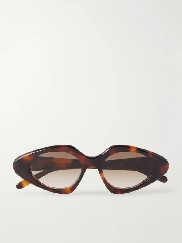 Loewe Slim Cat-eye Sunglasses - Tortoiseshell