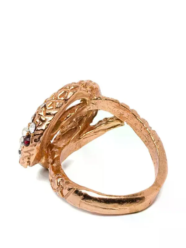 BLAKLACE Textured Snake Ring