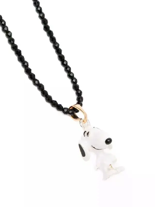 BLAKLACE Beaded Pendant Necklace