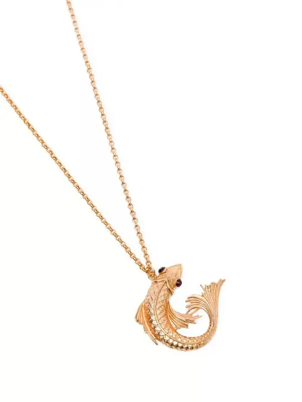 BLAKLACE Fish Pendant Necklace