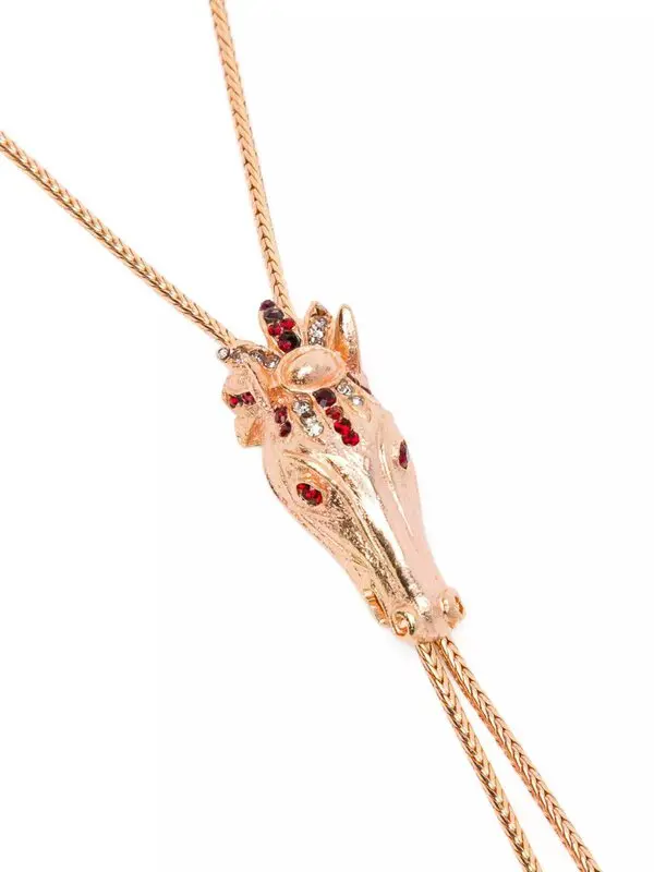 BLAKLACE Embellished Chain Necklace