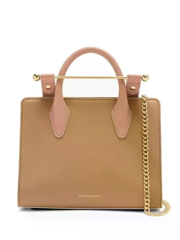 Strathberry Mini Tote Bag - Neutrals