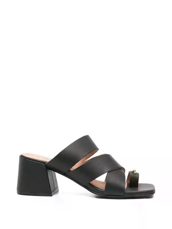 CARMENS Crossover-strap Sandals - Black