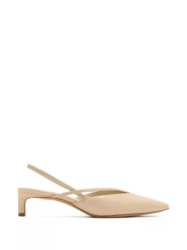 Vince Criss-cross Slingback Pumps - Neutrals