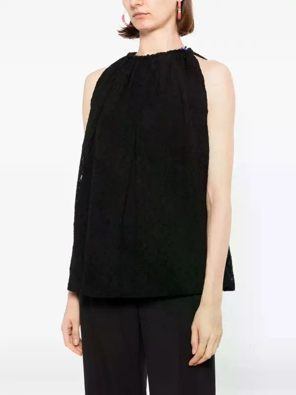 BLAKLACE Lace Textured Top