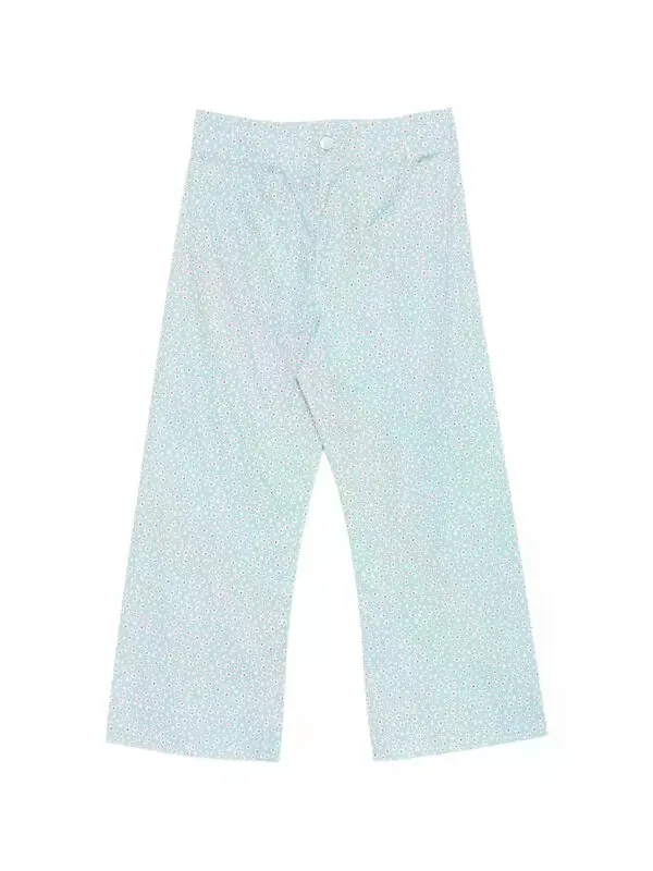 BLAKLACE Floral Trousers - Blue