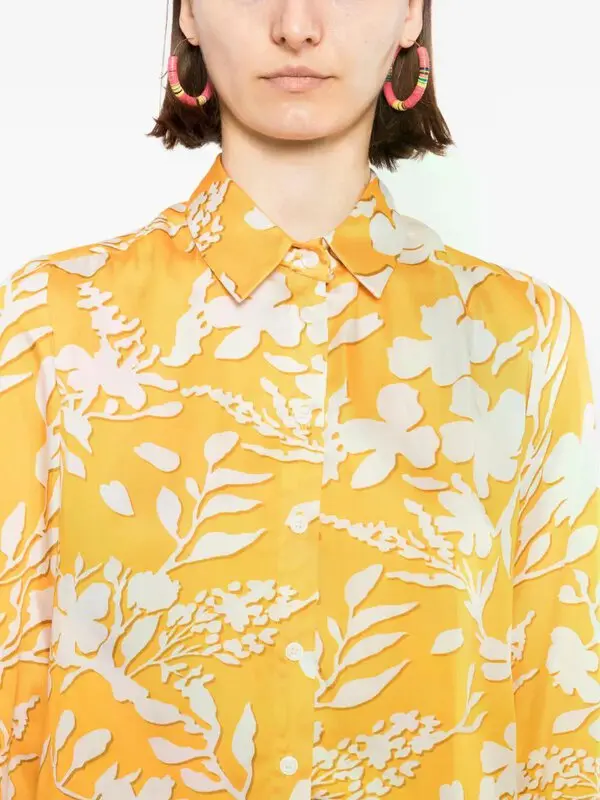 BLAKLACE Floral Print Shirt