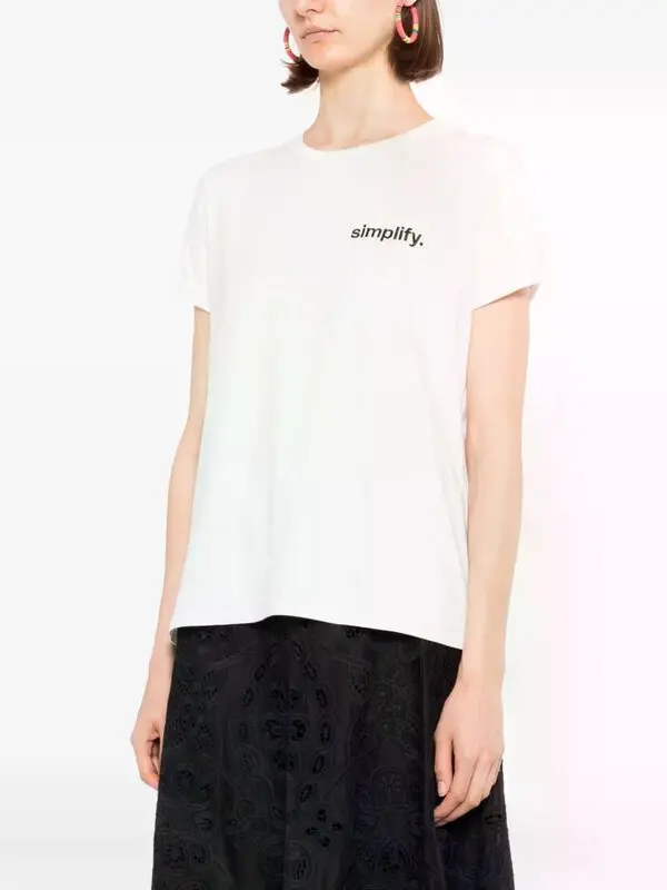 BLAKLACE Logo-embroidered T-shirt