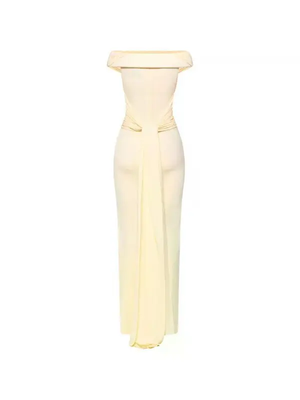 CHATS BY C.DAM Meriel Maxi Dress - Yellow