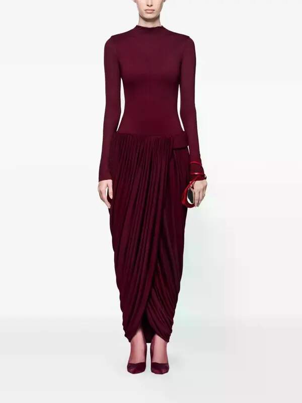 CHATS BY C.DAM Agnes Maxi Dress - Red
