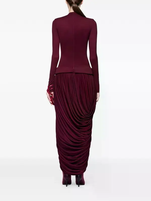 CHATS BY C.DAM Agnes Maxi Dress - Red