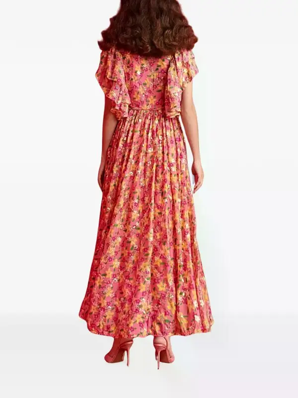 Celiab Vega Floral Maxi Dress