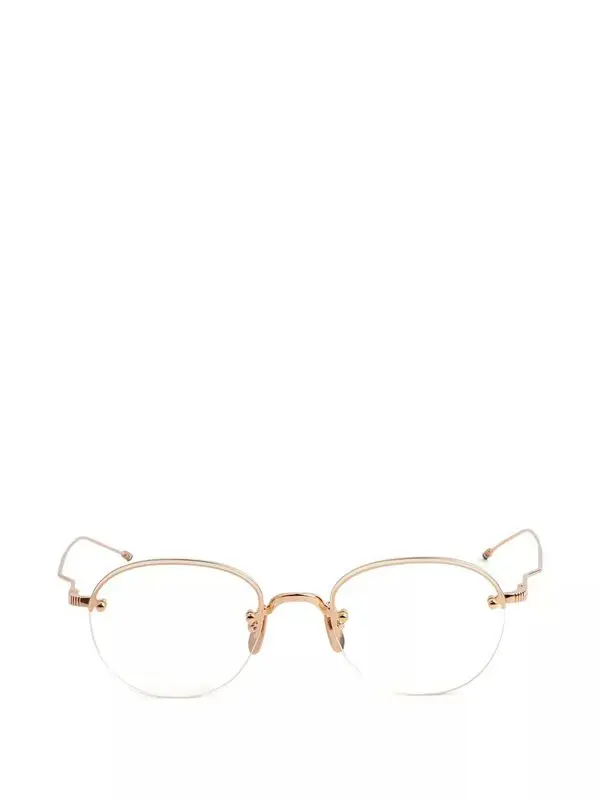 Thom Browne Round-frame Eyeglasses - Pink