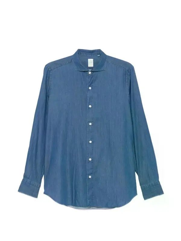 FINAMORE 1925 Button-up Shirt - Blue