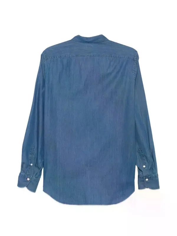 FINAMORE 1925 Button-up Shirt - Blue