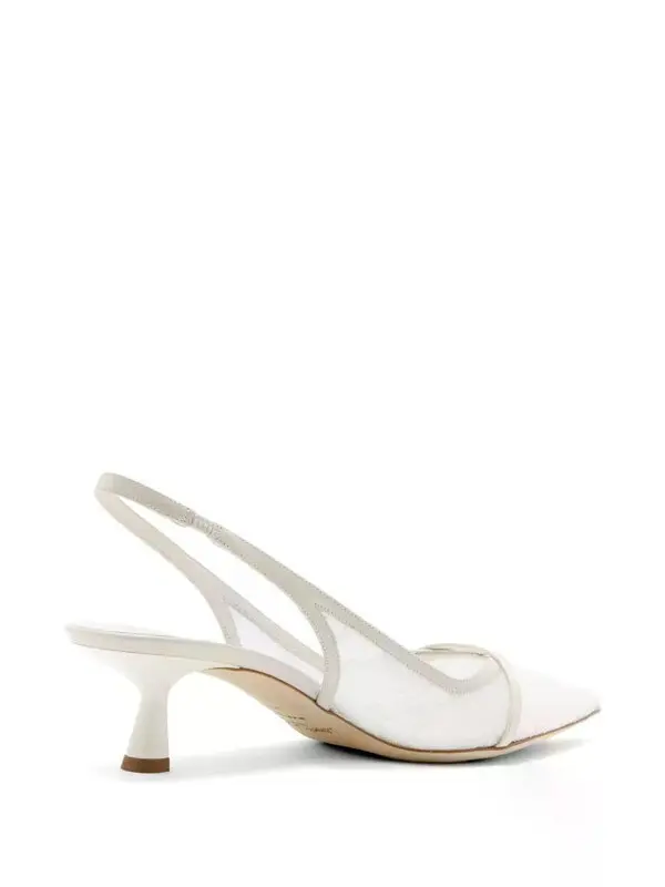 JIMMY CHOO Amita Lace Pumps - Neutrals