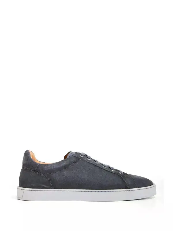 Magnanni Suede Low Top Sneakers - Blue
