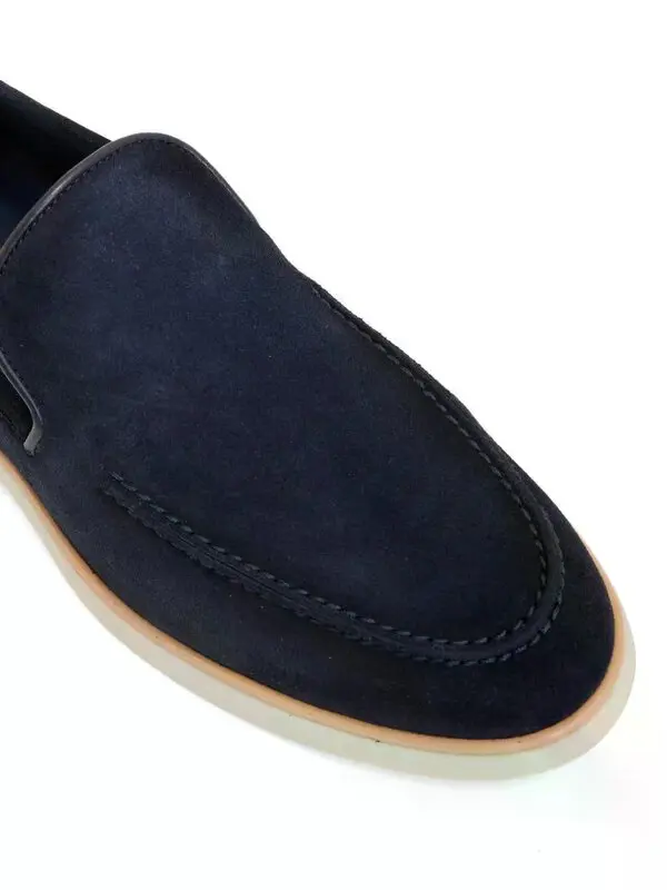 Magnanni Suede Loafers - Blue