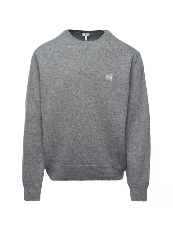 Loewe Anagram Sweater - Grey