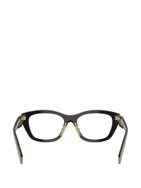 Prada Cat-eye Frame Glasses - Black