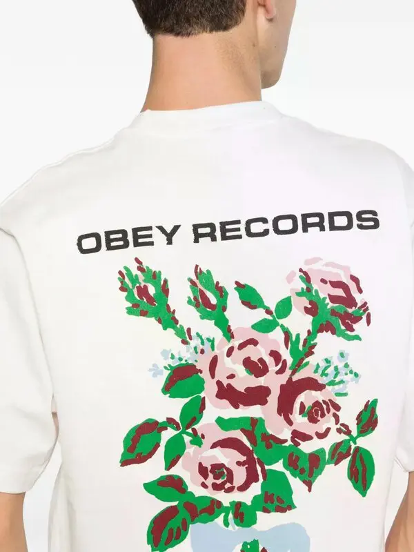 Obey To New Friends And Old T-shirt - Neutrals