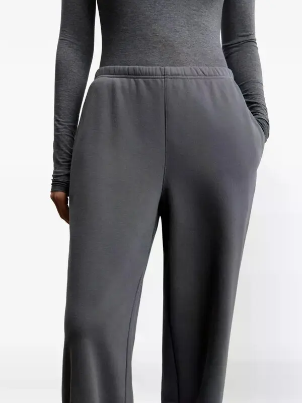 12 STOREEZ Elastic-waist Track Pants - Grey