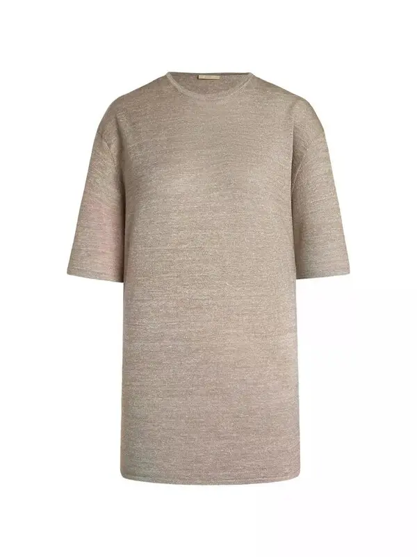 12 STOREEZ Crew-neck T-shirt - Neutrals