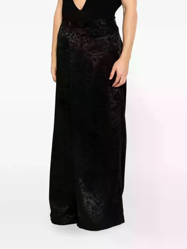 JULIUS Over Wrapping Trousers - Black