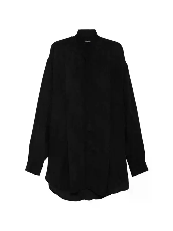 JULIUS Tuck Shirt - Black