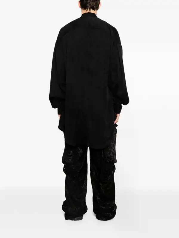 JULIUS Tuck Shirt - Black