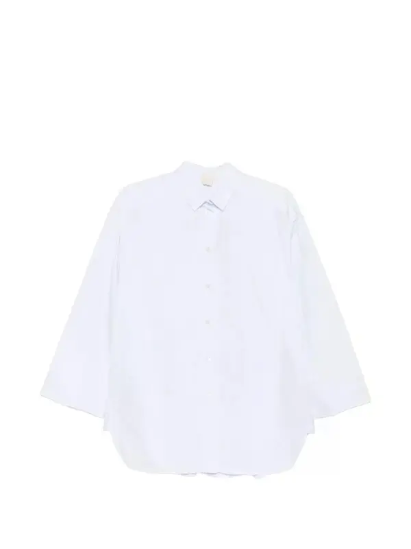 Aspesi Long-sleeve Striped Shirt - White