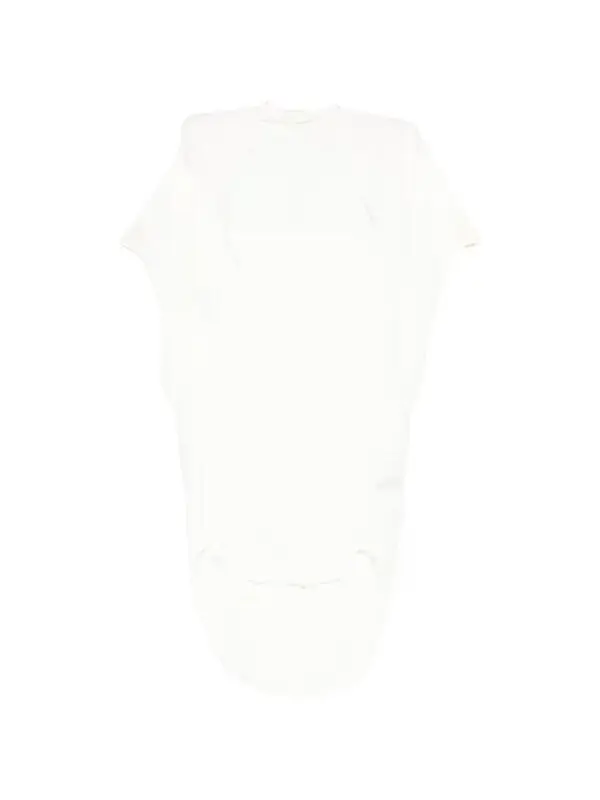 JULIUS Seamed Vest - White
