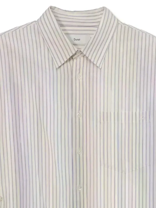 DUNST Striped Shirt - Neutrals