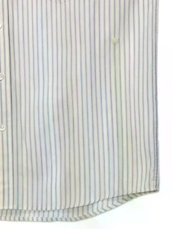 DUNST Striped Shirt - Neutrals