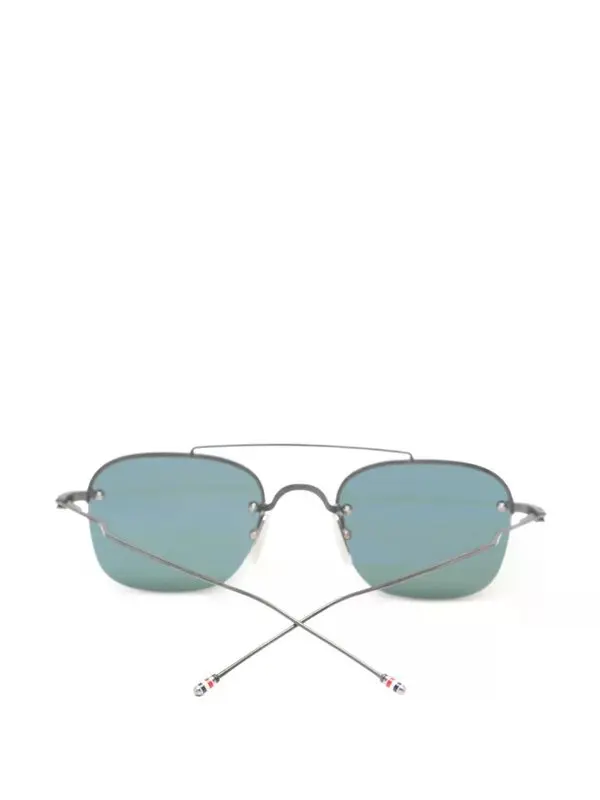 Thom Browne Pilot-frame Sunglasses - Grey