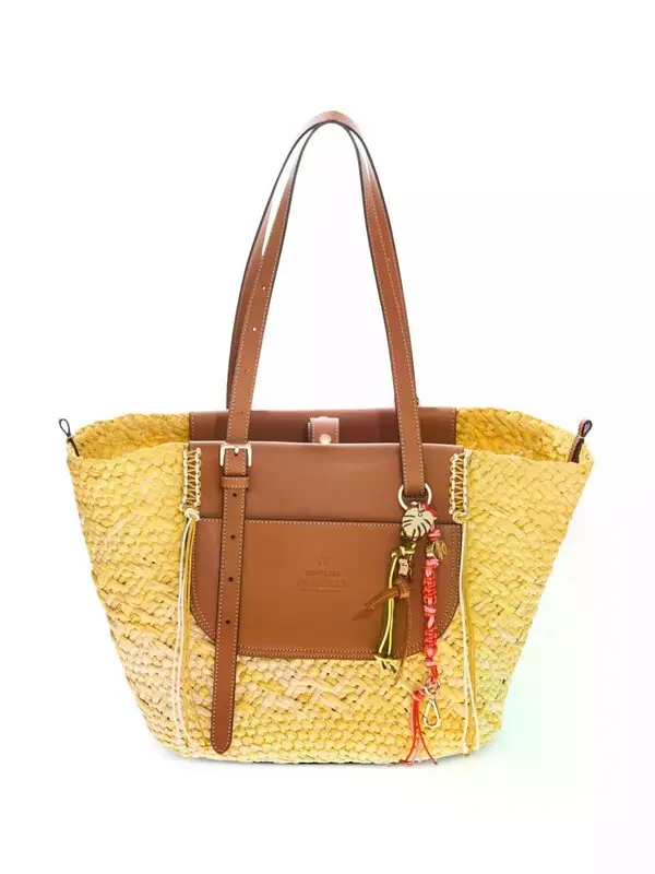 CUBA LAB Tropicana Tote Bag - Yellow