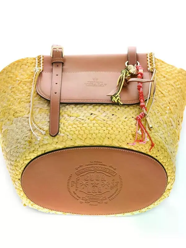 CUBA LAB Tropicana Tote Bag - Yellow