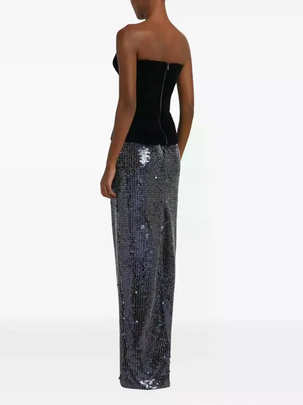 Safiyaa Aiden Corset-style Maxi Dress