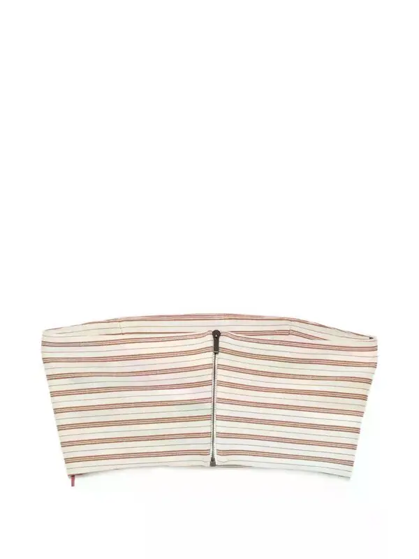Antonio Marras Striped Bandeau Top