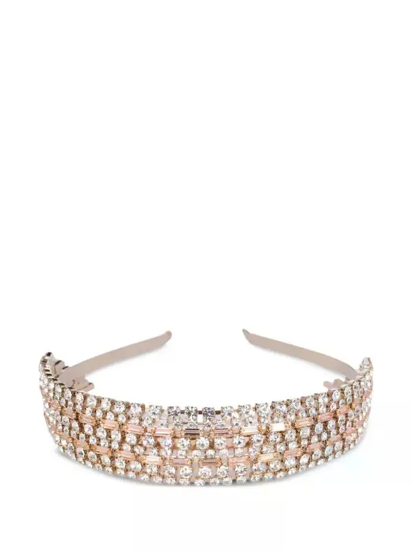 Rosantica Amarena Embellished Headband - Pink
