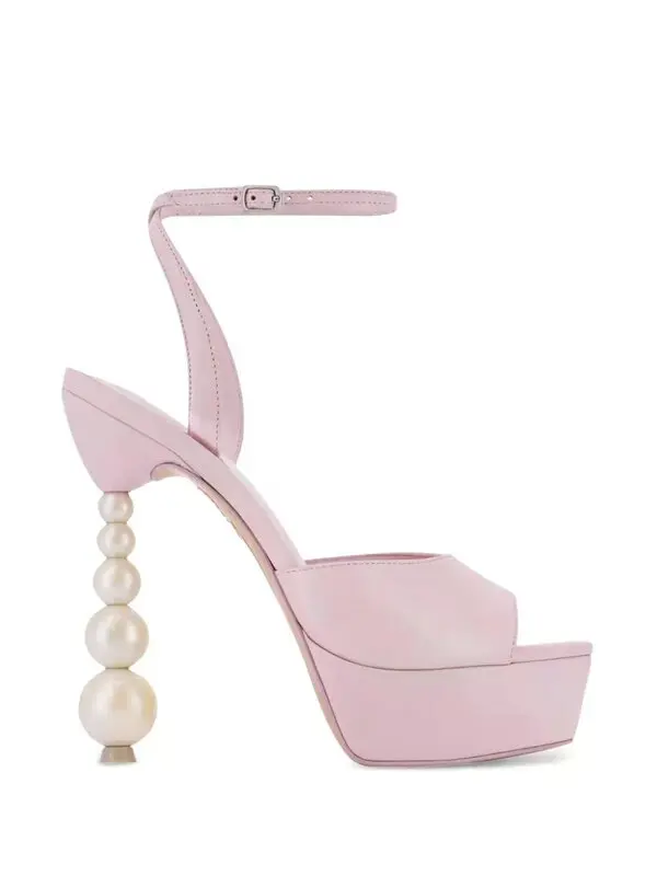 SOPHIA WEBSTER Perla Platform Sandals - Pink