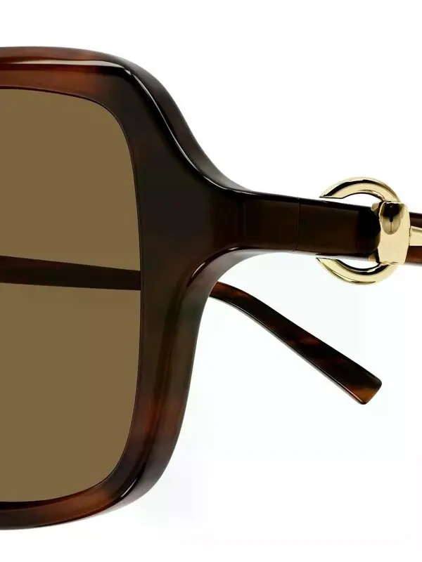 Gucci Oversized Pilot Sunglasses